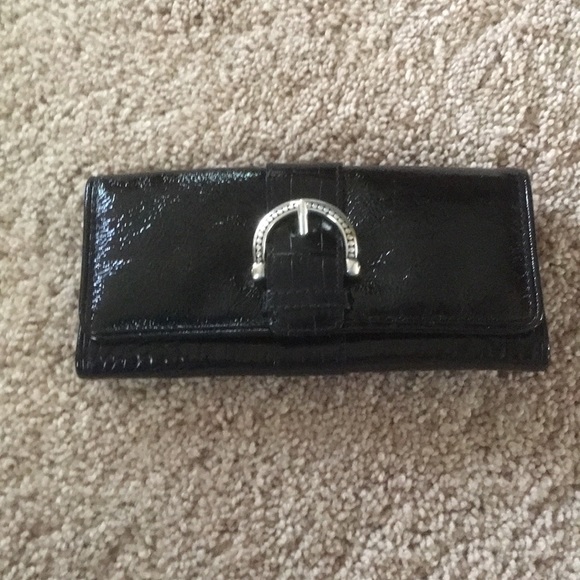 Brighton | Bags | Brighton Black Leather Wallet | Poshmark